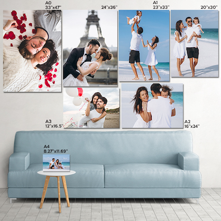 Poster Print Portrait - Upload Your Own | EzyPoster
